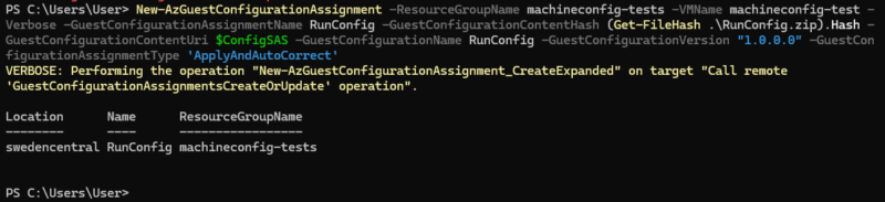 Azure - Code Execution Through Machine Configuration | NSIDE Attack